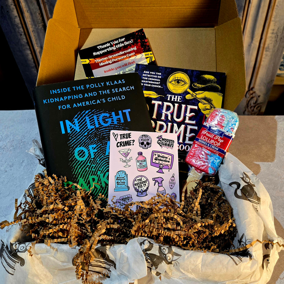 MISSING! One-Time True Crime Book Box – Cozy Books Corner