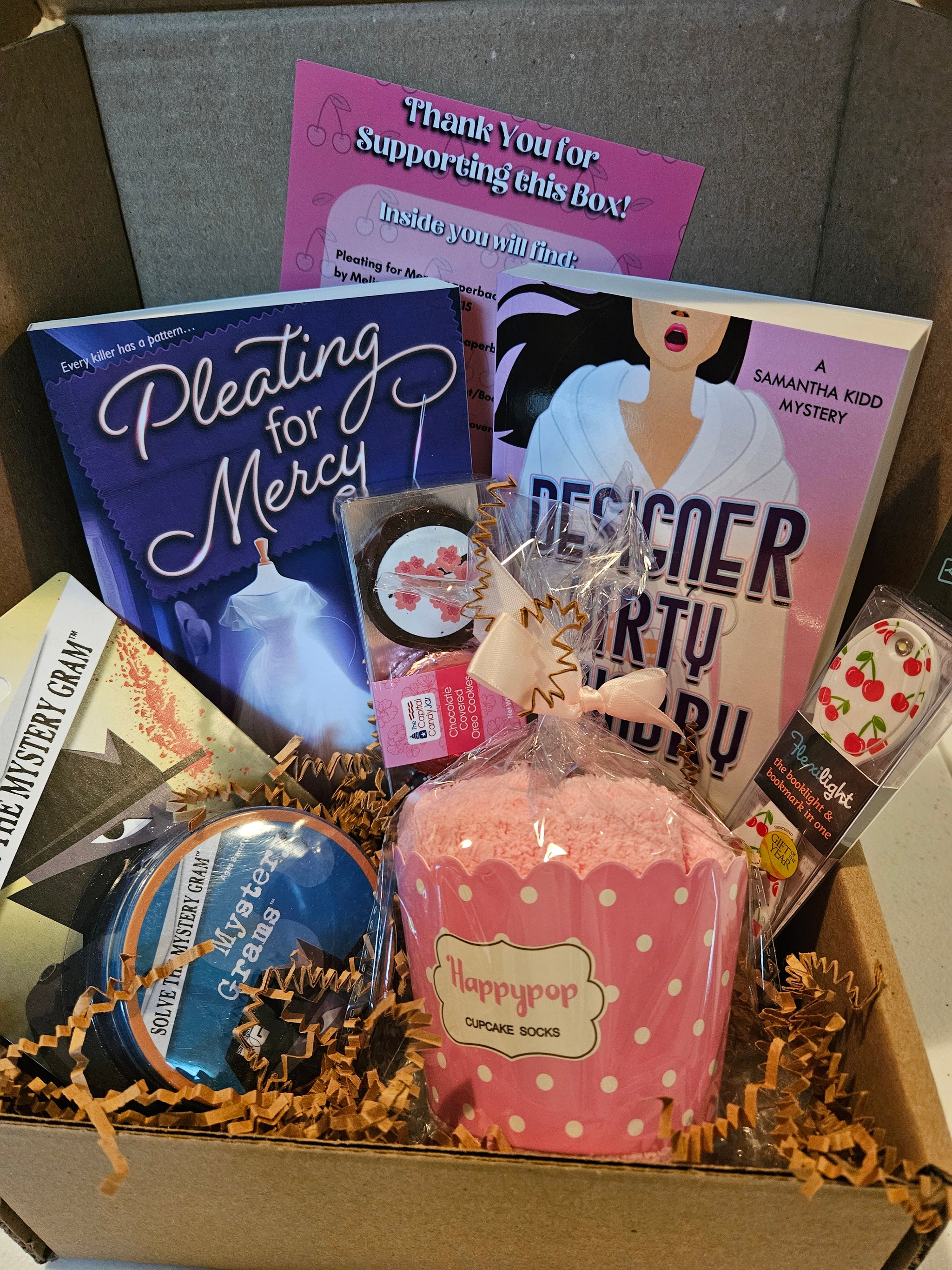 Bi-monthly Cozy Mystery Book Box – Cozy Books Corner