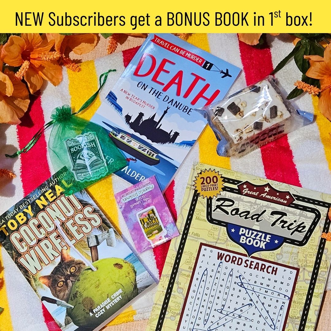 Bi-monthly Cozy Mystery Book Box – Cozy Books Corner