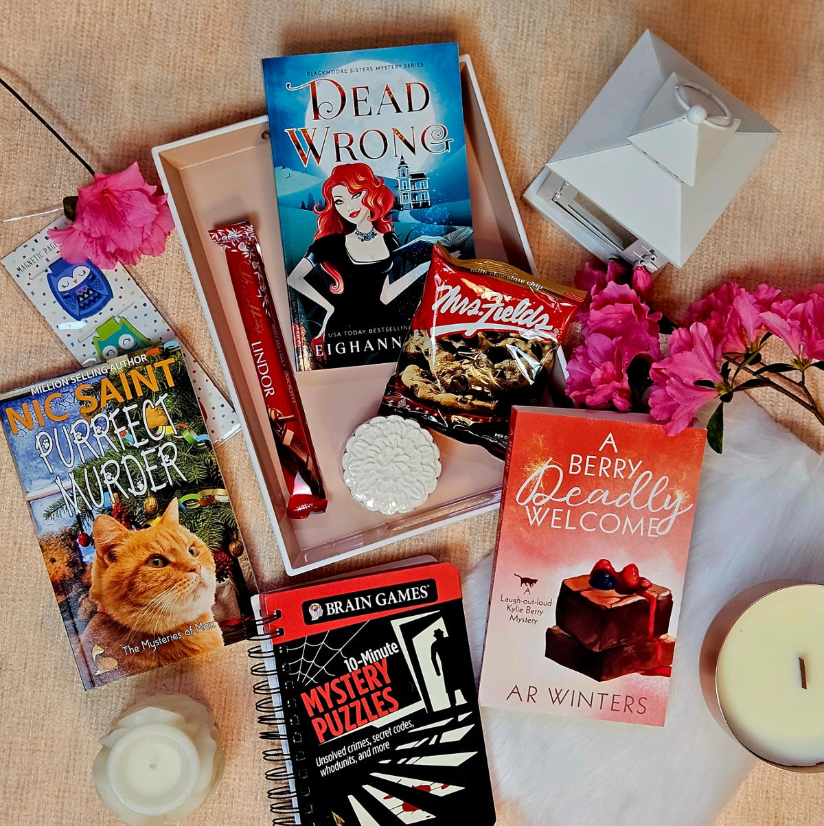 Bi-monthly Cozy Mystery Book Box – Cozy Books Corner