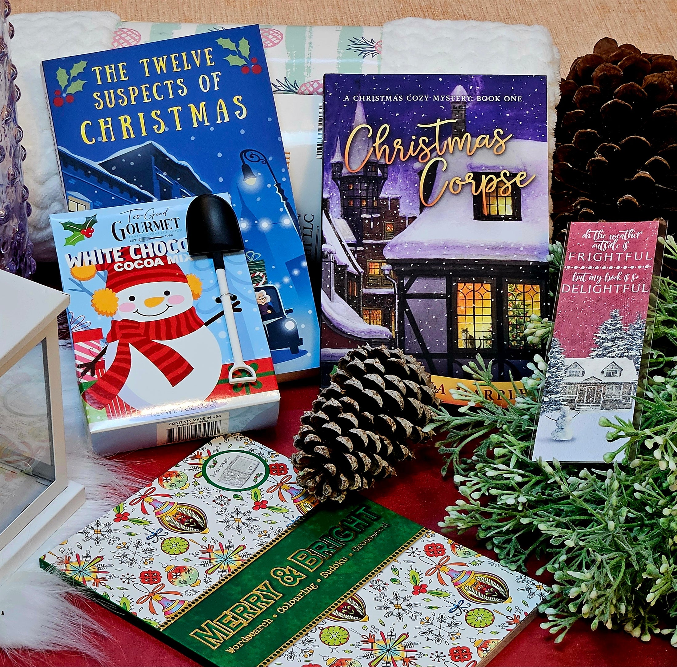 Bi-monthly Cozy Mystery Book Box – Cozy Books Corner